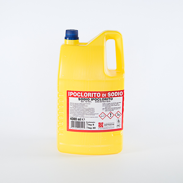 IPOCLORITO DI SODIO 13-15% LT.4 - F.lli Pavone s.r.l.